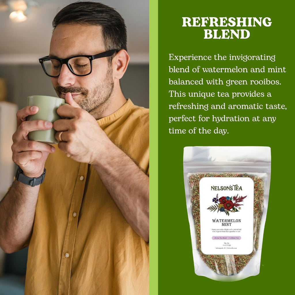 green tea extract with mint infusion