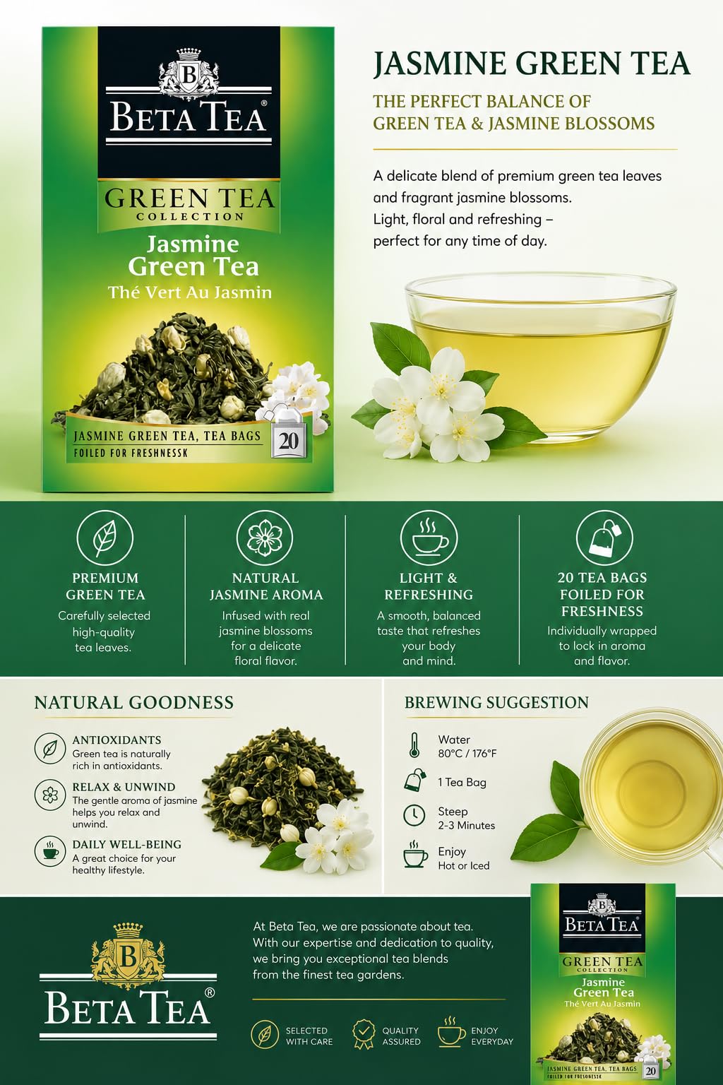 green tea for healthy living