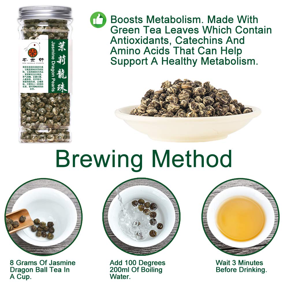 green tea for hot or iced brewing