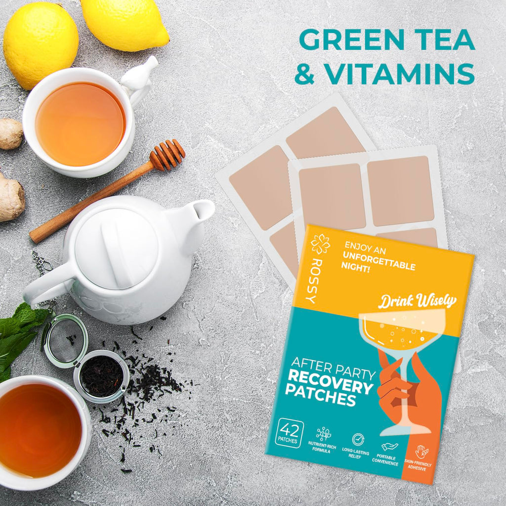 Green tea infused recovery patch