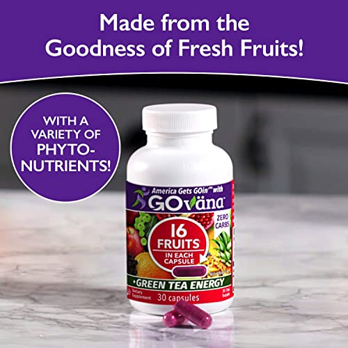green tea infused vitamin supplement