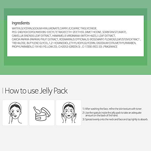 green tea jelly pack for hydration