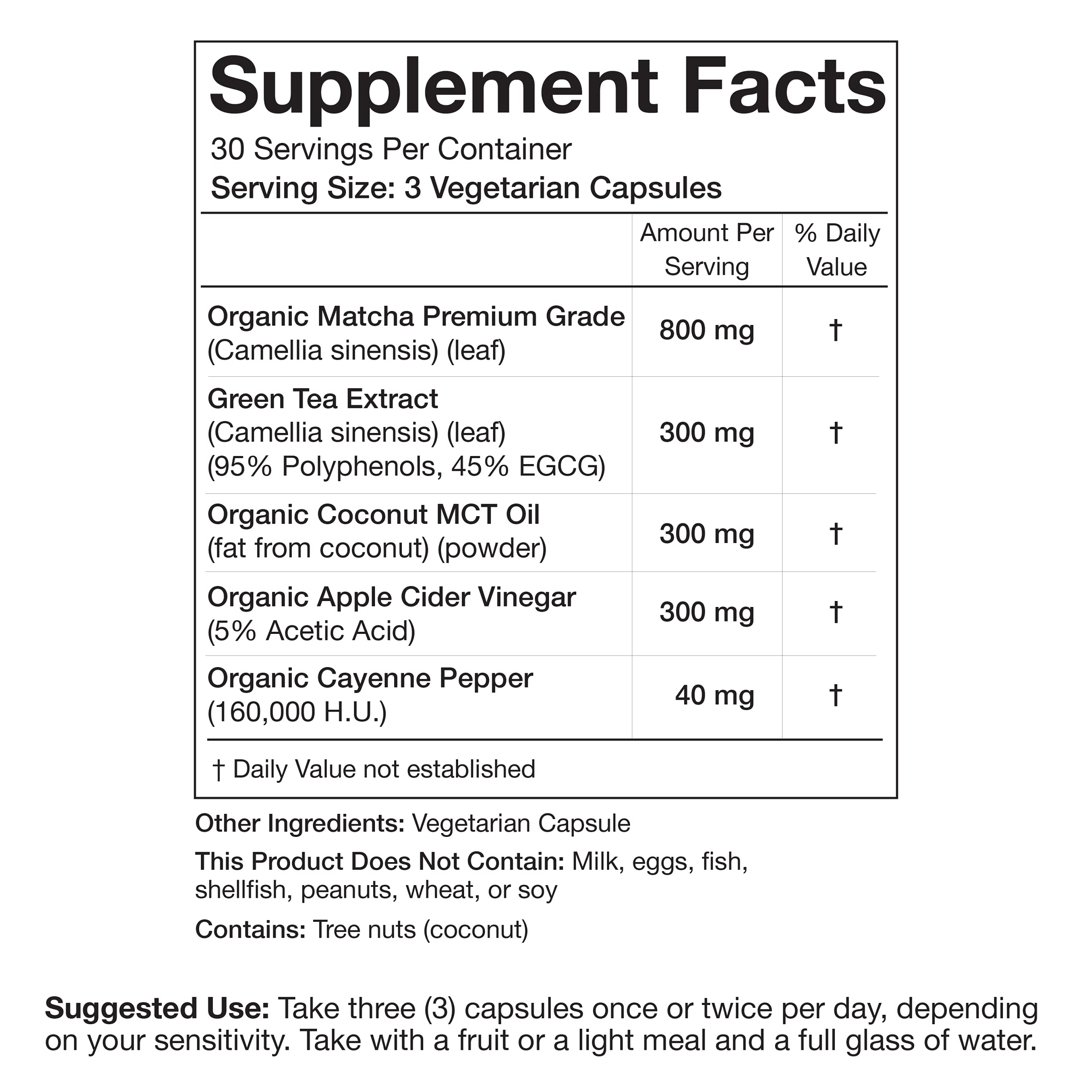 green tea with coconut MCT benefits