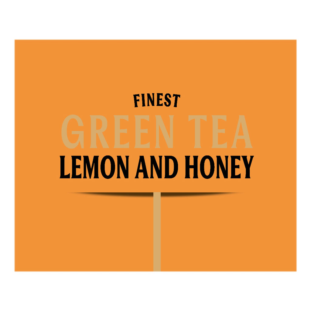 green tea with lemon flavour