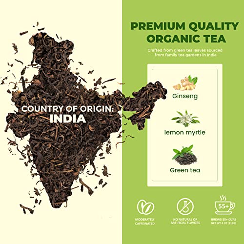 green tea with tulsi and spices