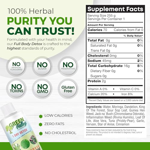 Green Valley cleanse for detoxifying