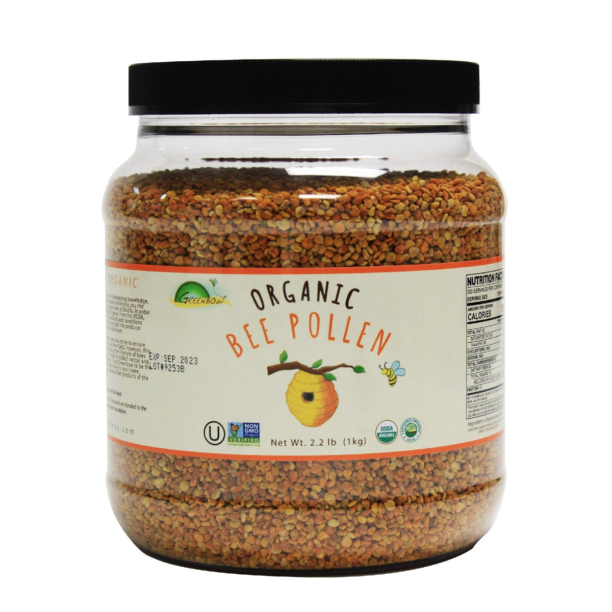 Greenbow organic bee pollen benefits