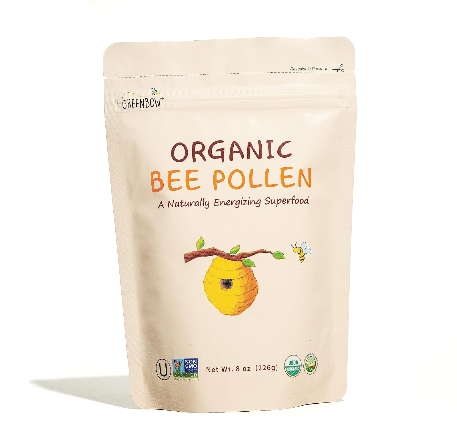 Greenbow organic bee pollen benefits