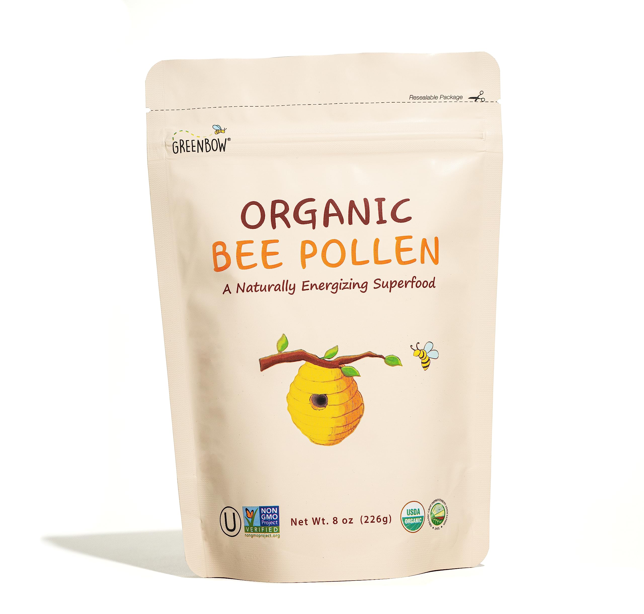 Greenbow organic bee pollen superfood