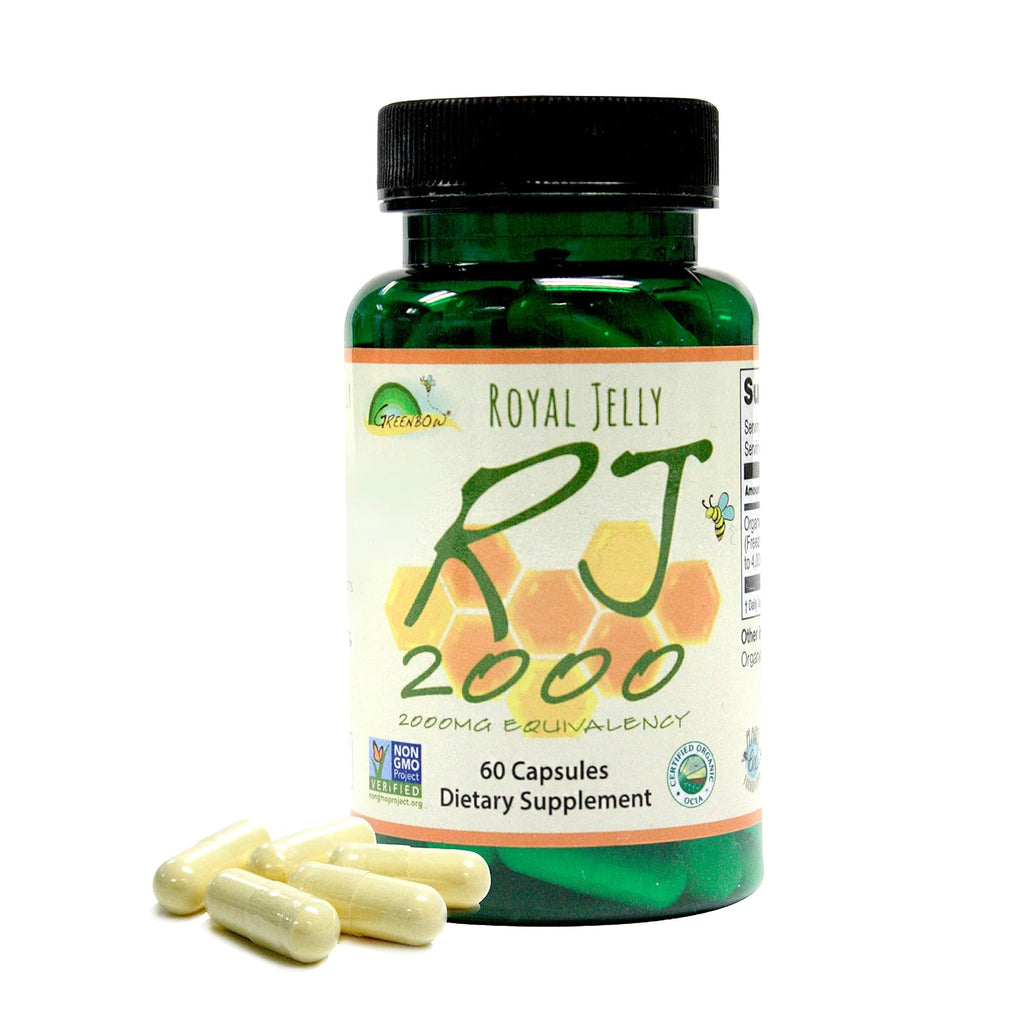 Greenbow organic royal jelly capsules