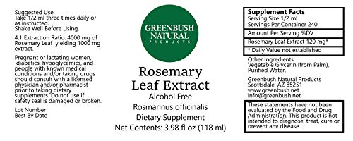 Greenbush rosemary for overall wellness
