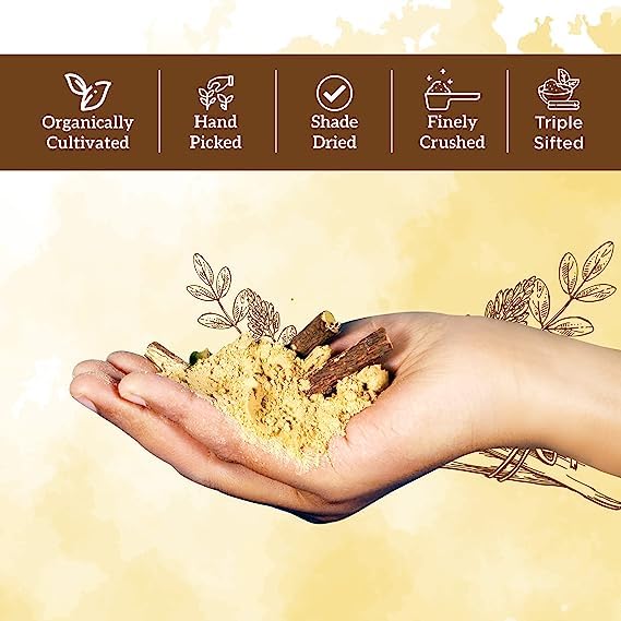 Greencure mulethi powder for face care