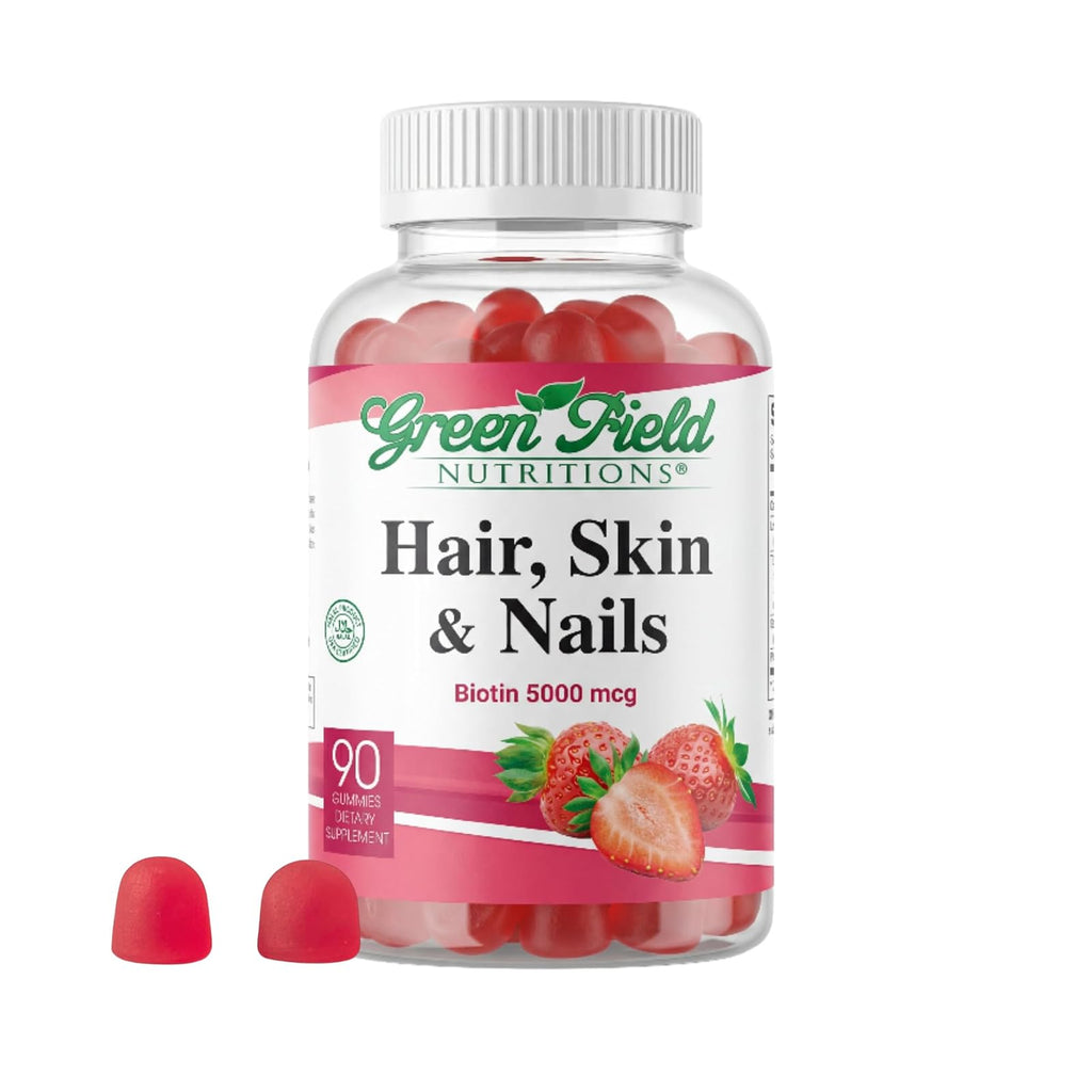 Greenfield biotin gummies for hair