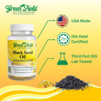 Greenfield black seed oil supplement