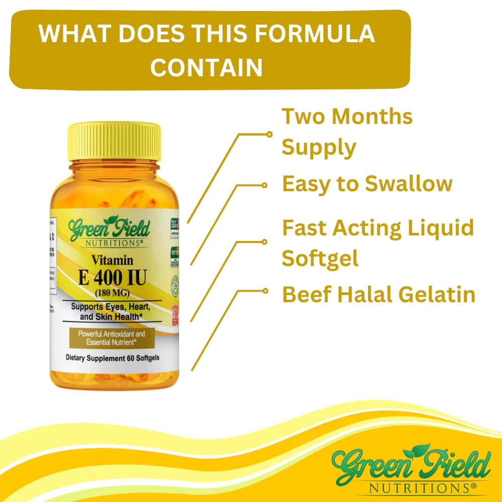 Greenfield Nutrition softgels for skin health