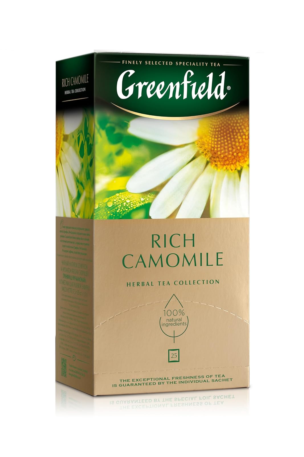 Greenfield Tea calming chamomile bags