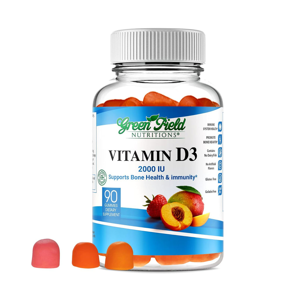 Greenfield Vitamin D3 gummies for immunity