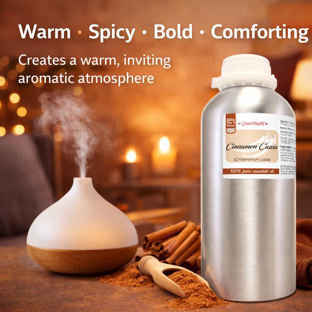GreenHealth cinnamon oil for relaxation