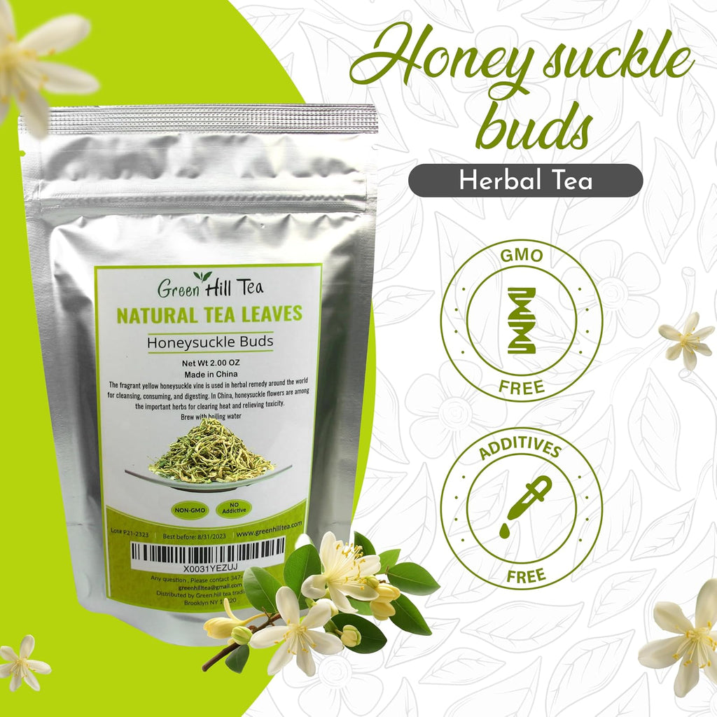 Greenhilltea honeysuckle tea for digestion