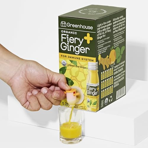 Greenhouse Juice ginger immunity shot