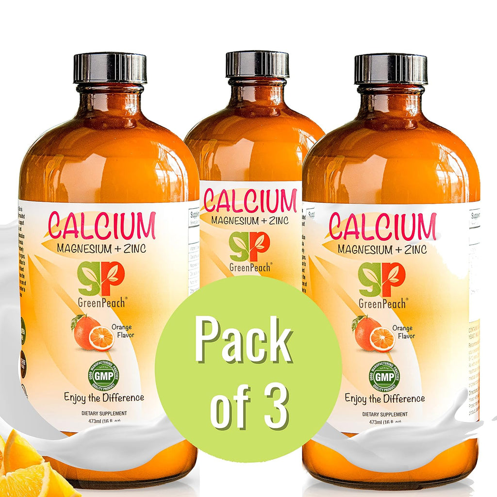 GreenPeach liquid calcium for kids