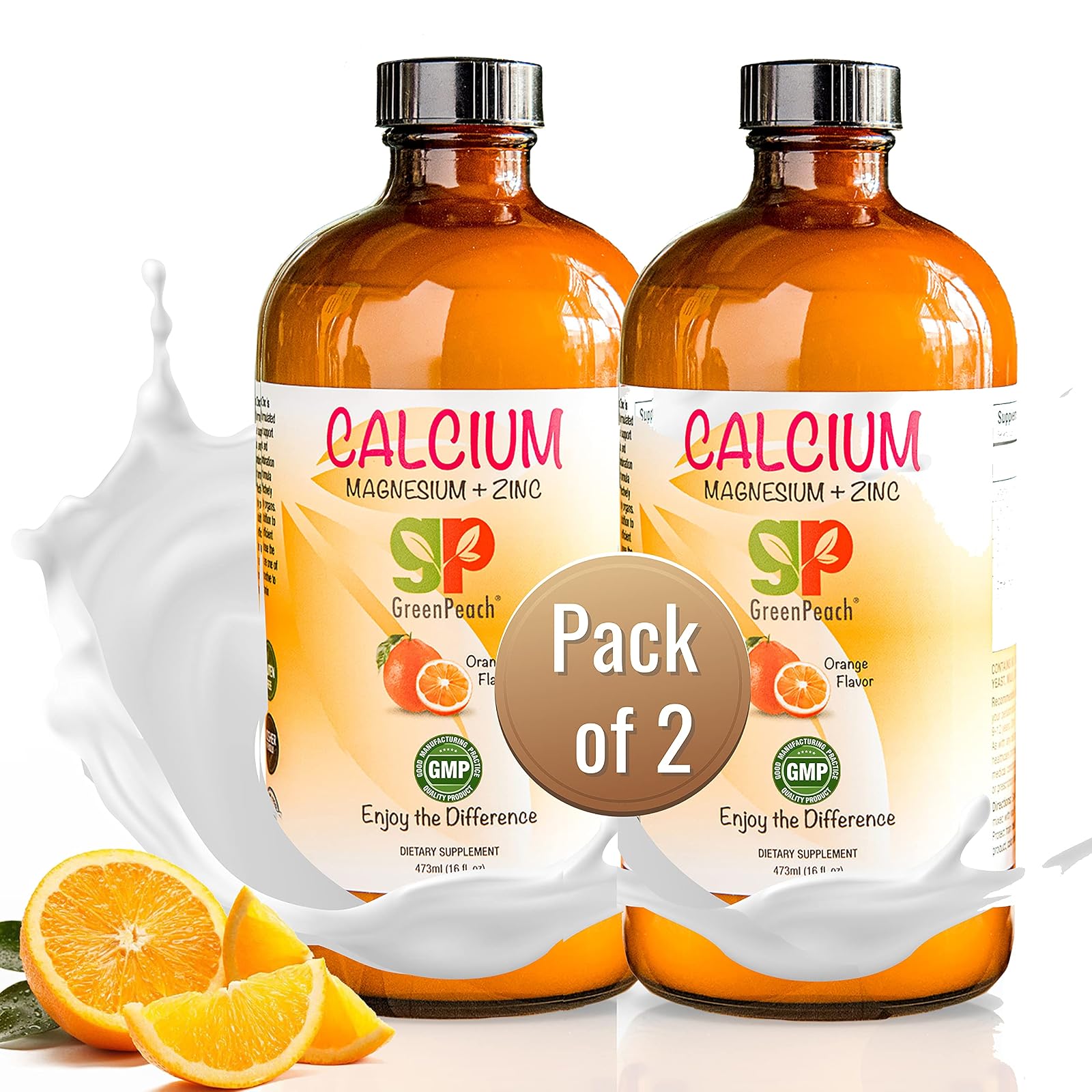 GreenPeach liquid calcium supplement