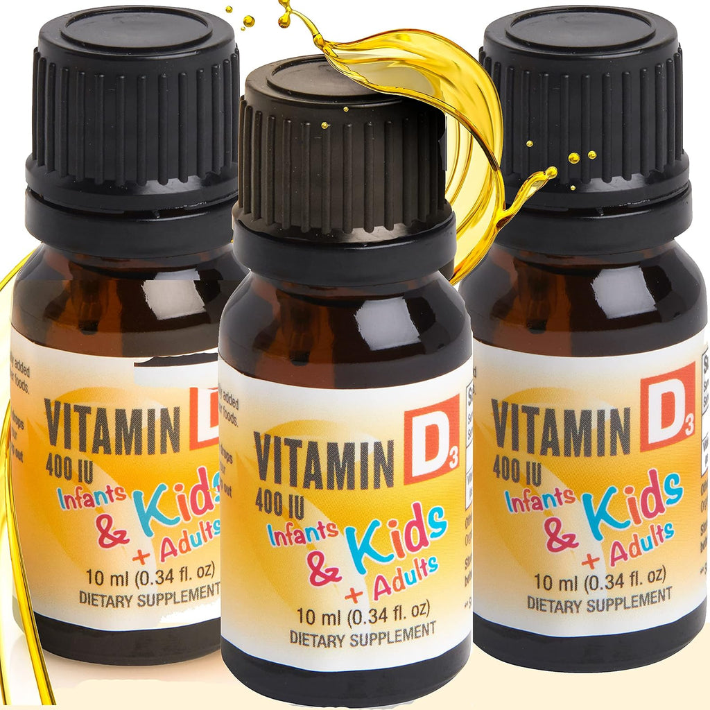 GreenPeach vitamin D3 400 IU bottles