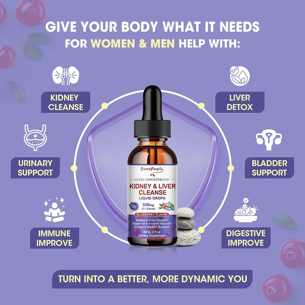 GREENPEOPLE liver detox drops benefits