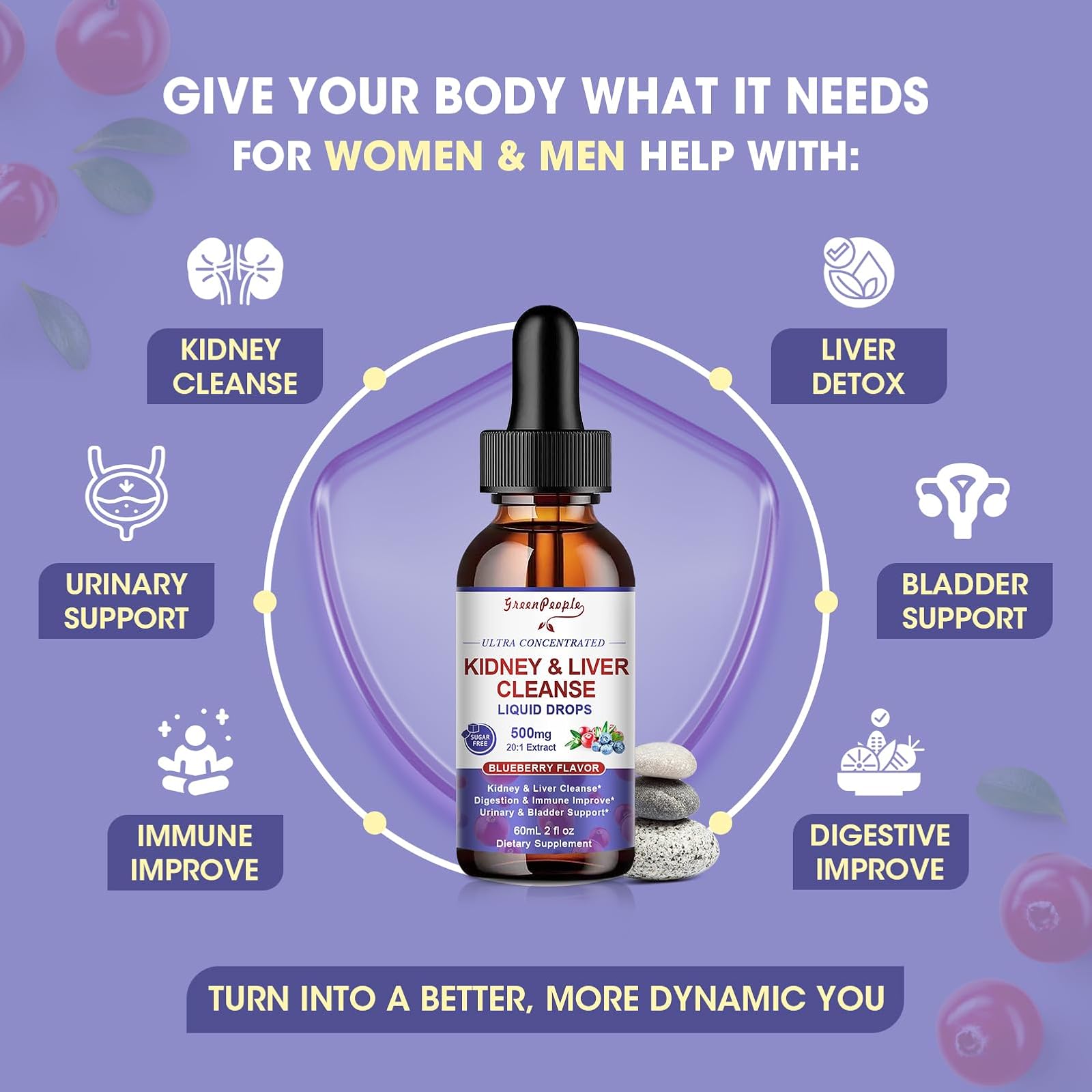 GREENPEOPLE liver detox drops benefits