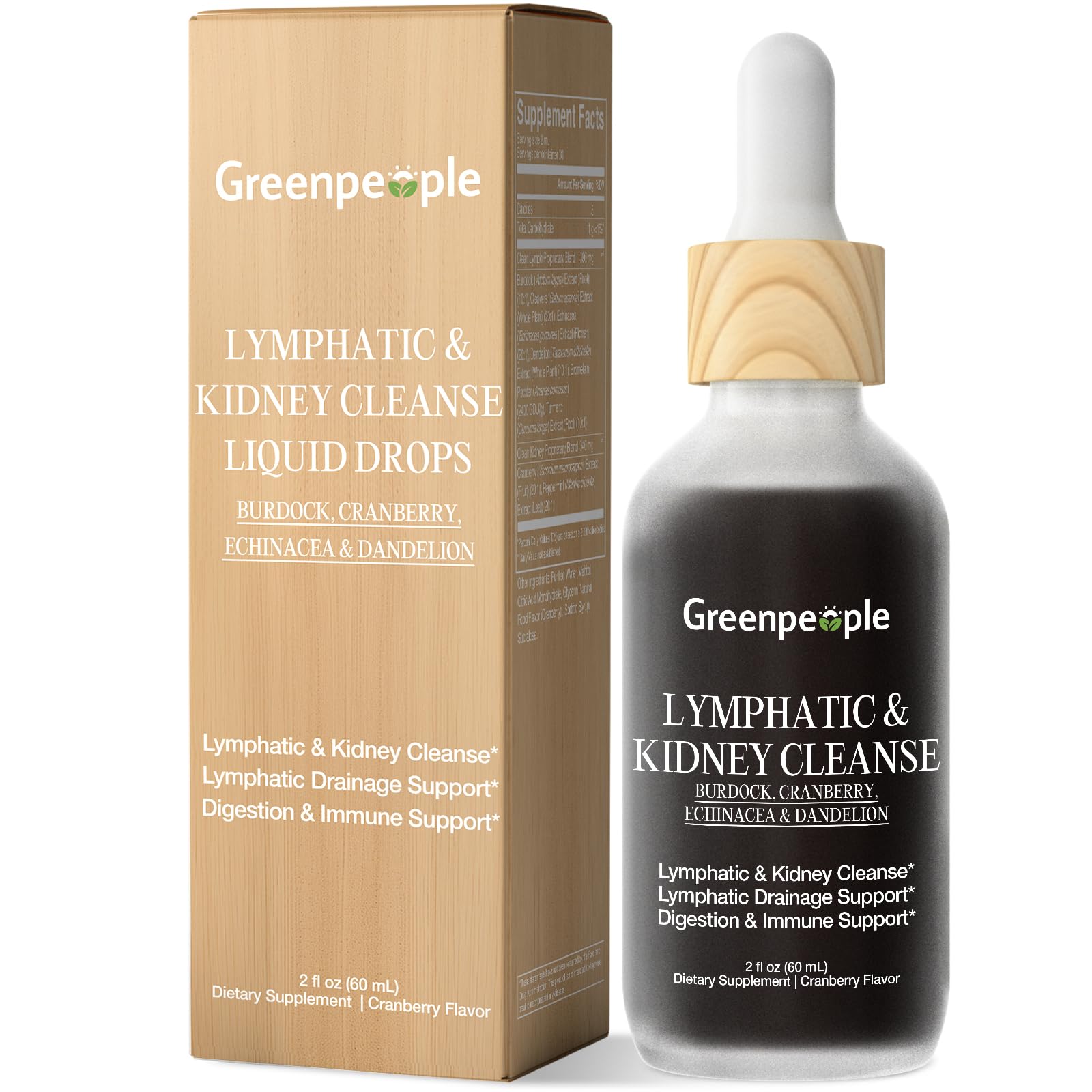 GREENPEOPLE lymphatic drainage drops