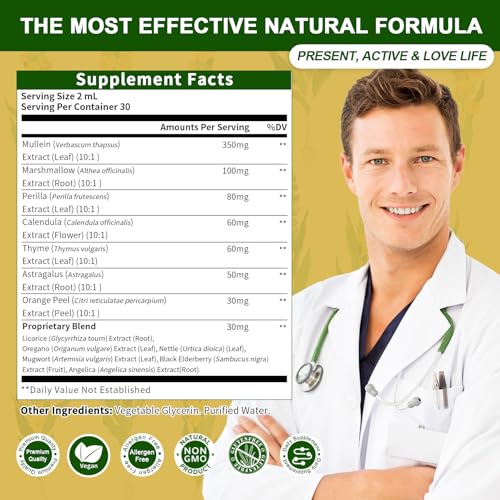 GREENPEOPLE Mullein Drops for detox support