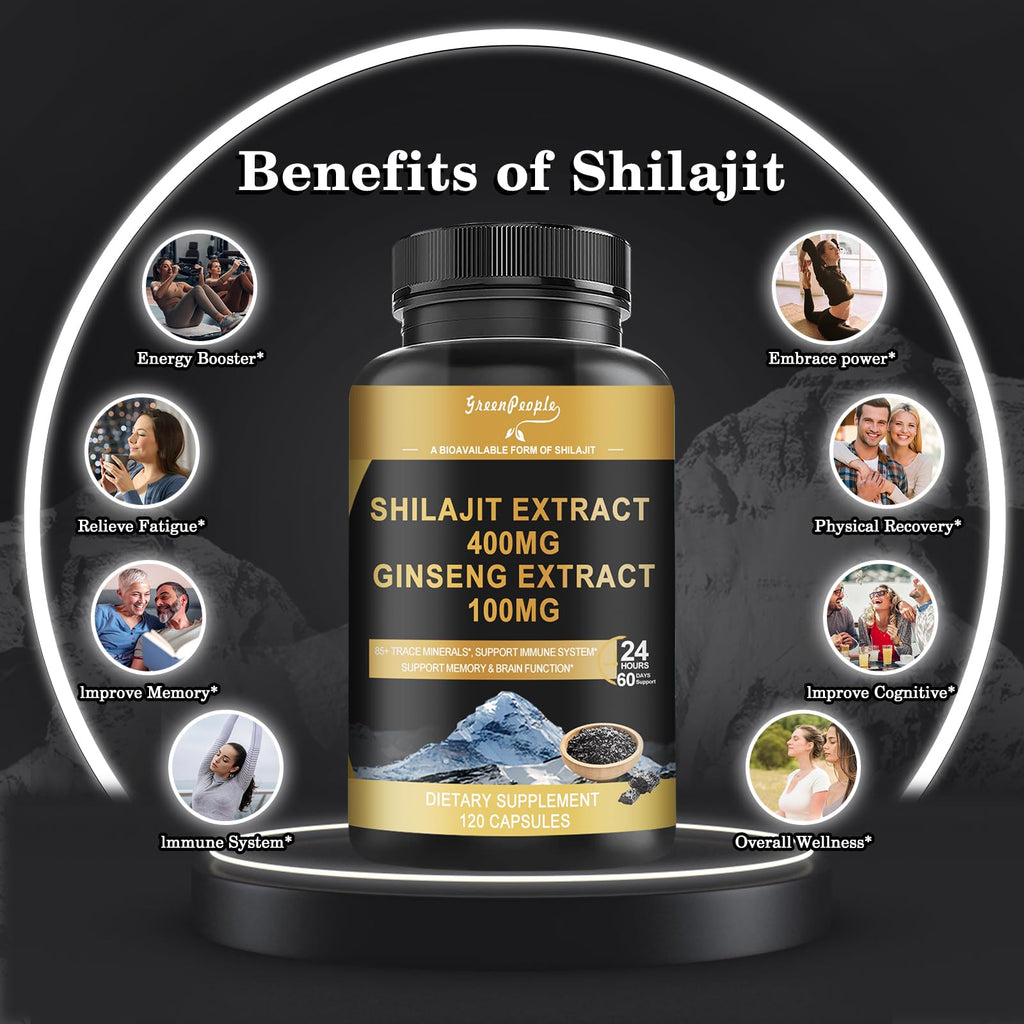 GREENPEOPLE Shilajit for daily health