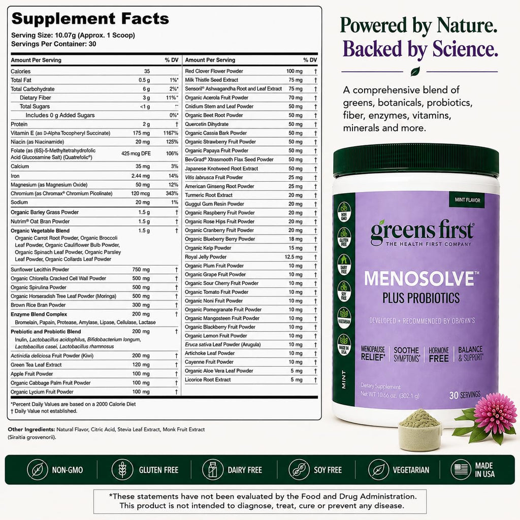 Greens First gut health support