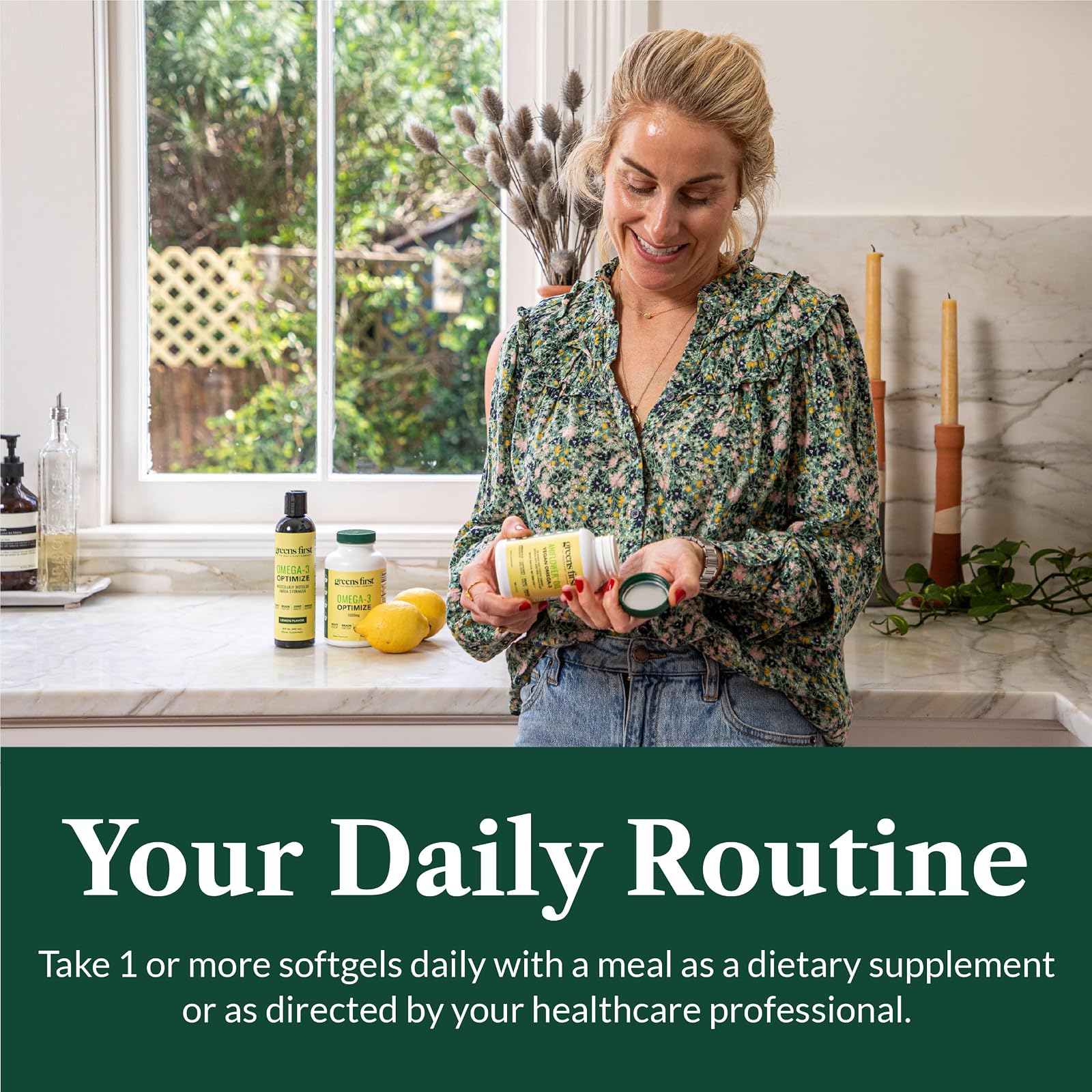 Greens First Omega-3 for daily nutrition