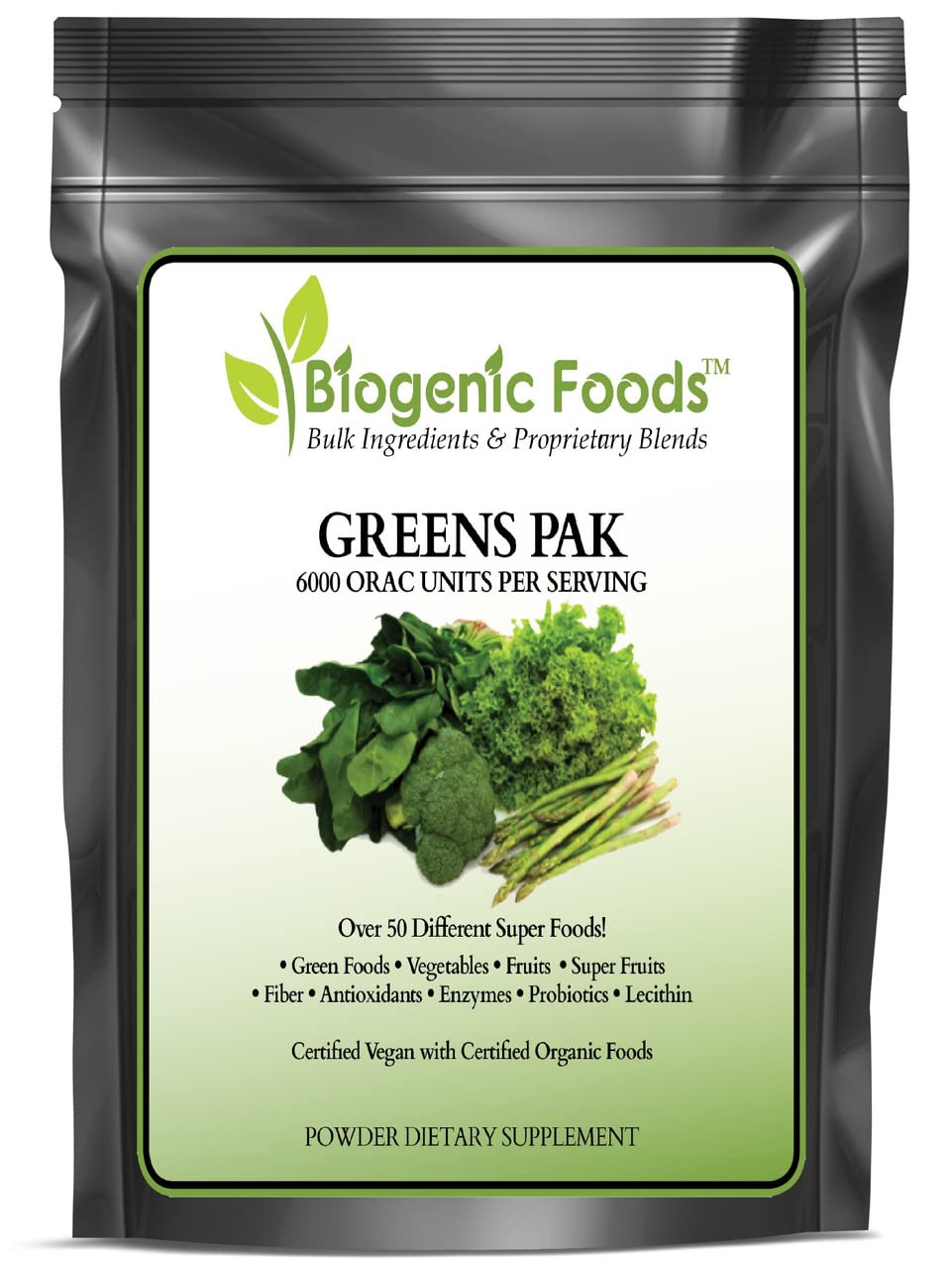 Greens Pak blended vitamin & mineral supplements