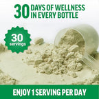 Greens powder with digestive enzymes