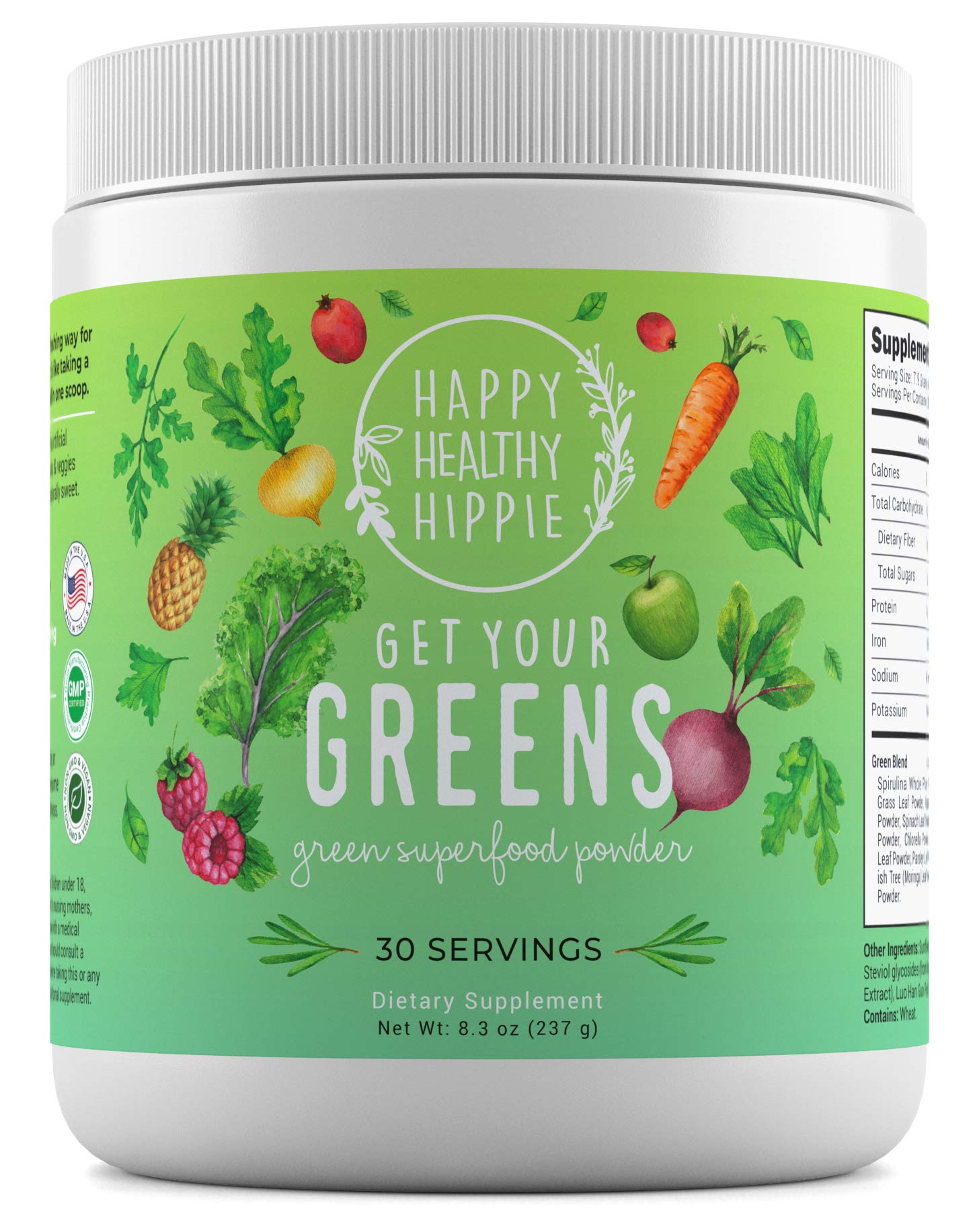 Greens Superfood Powder with Spirulina