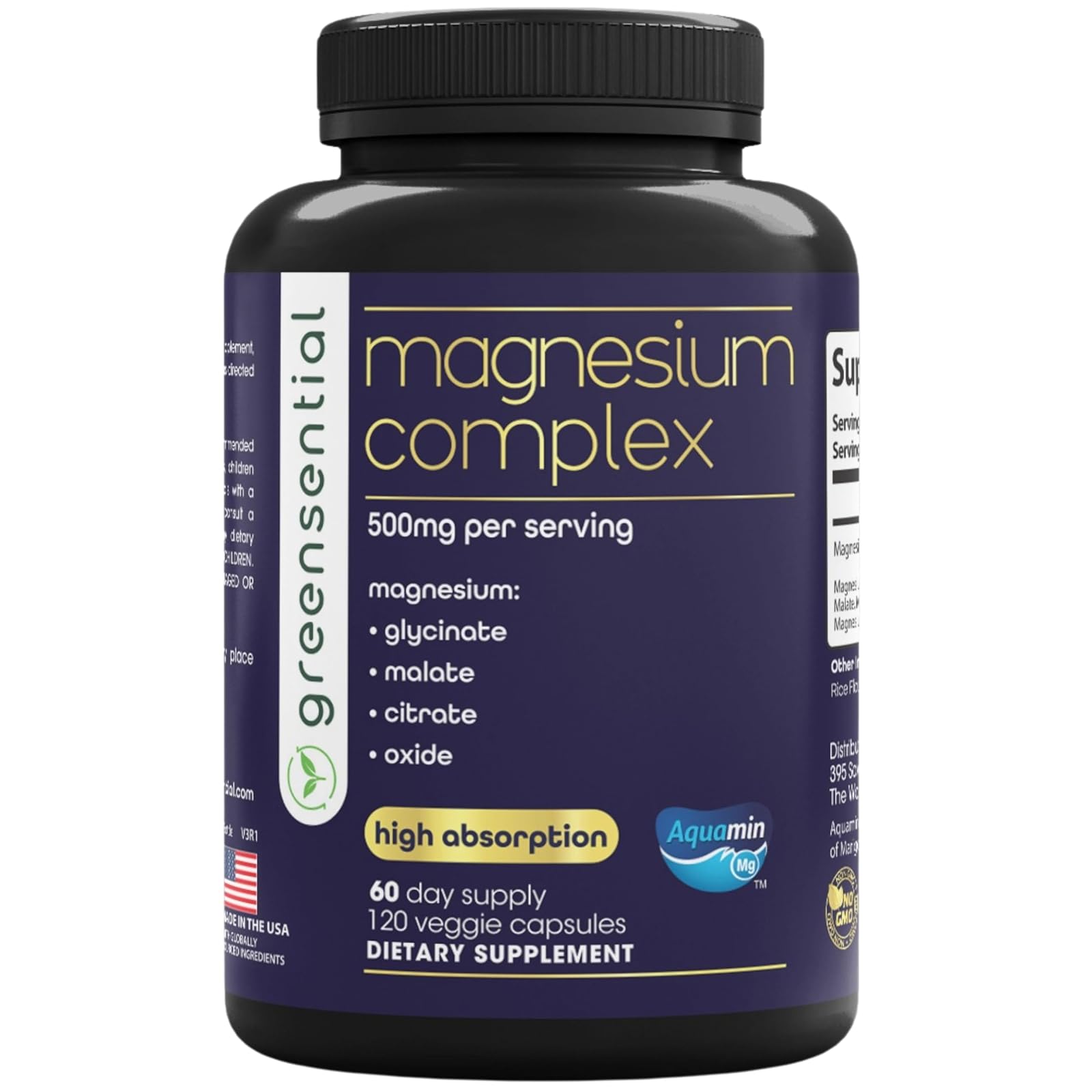 Greensential magnesium complex for relaxation