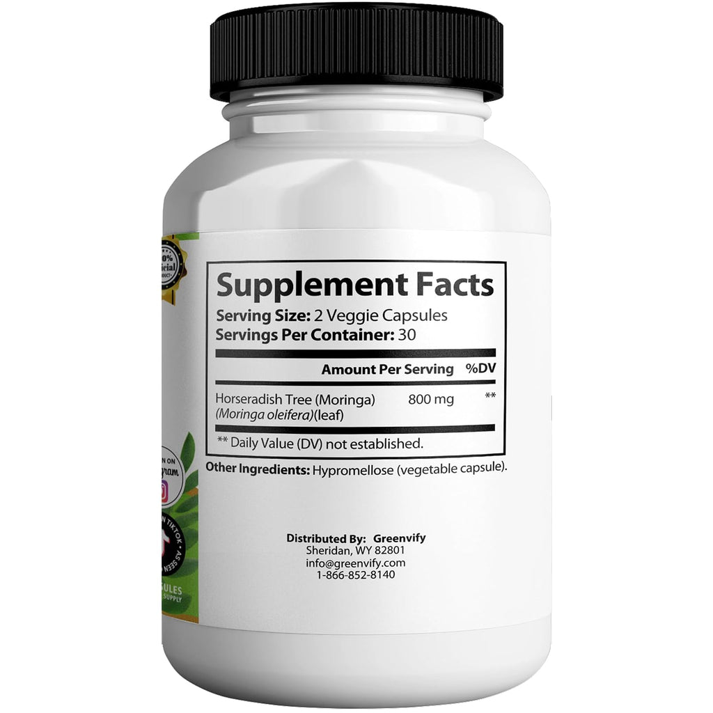 Greenvify Moringa for energy boost