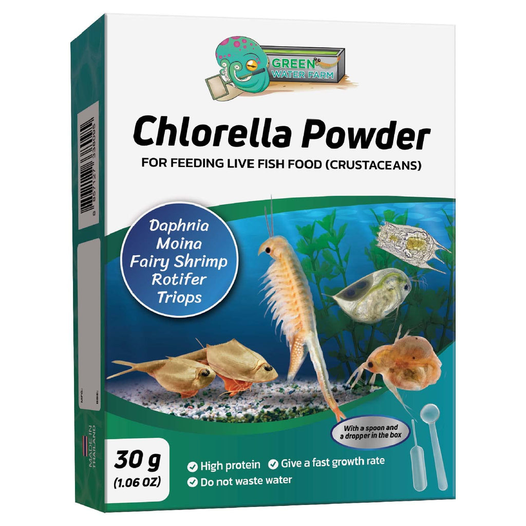 GreenWaterFarm chlorella powder for smoothies