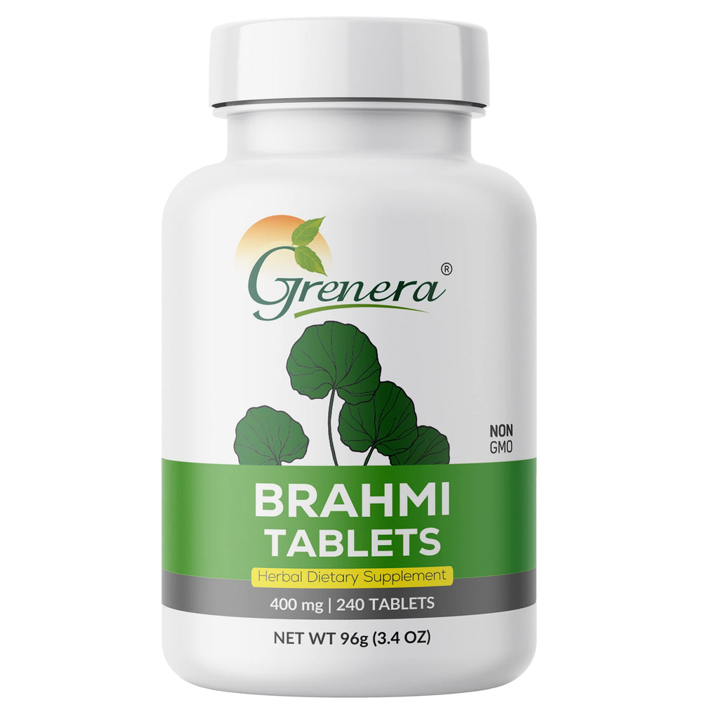 Grenera Brahmi tablets for mental clarity