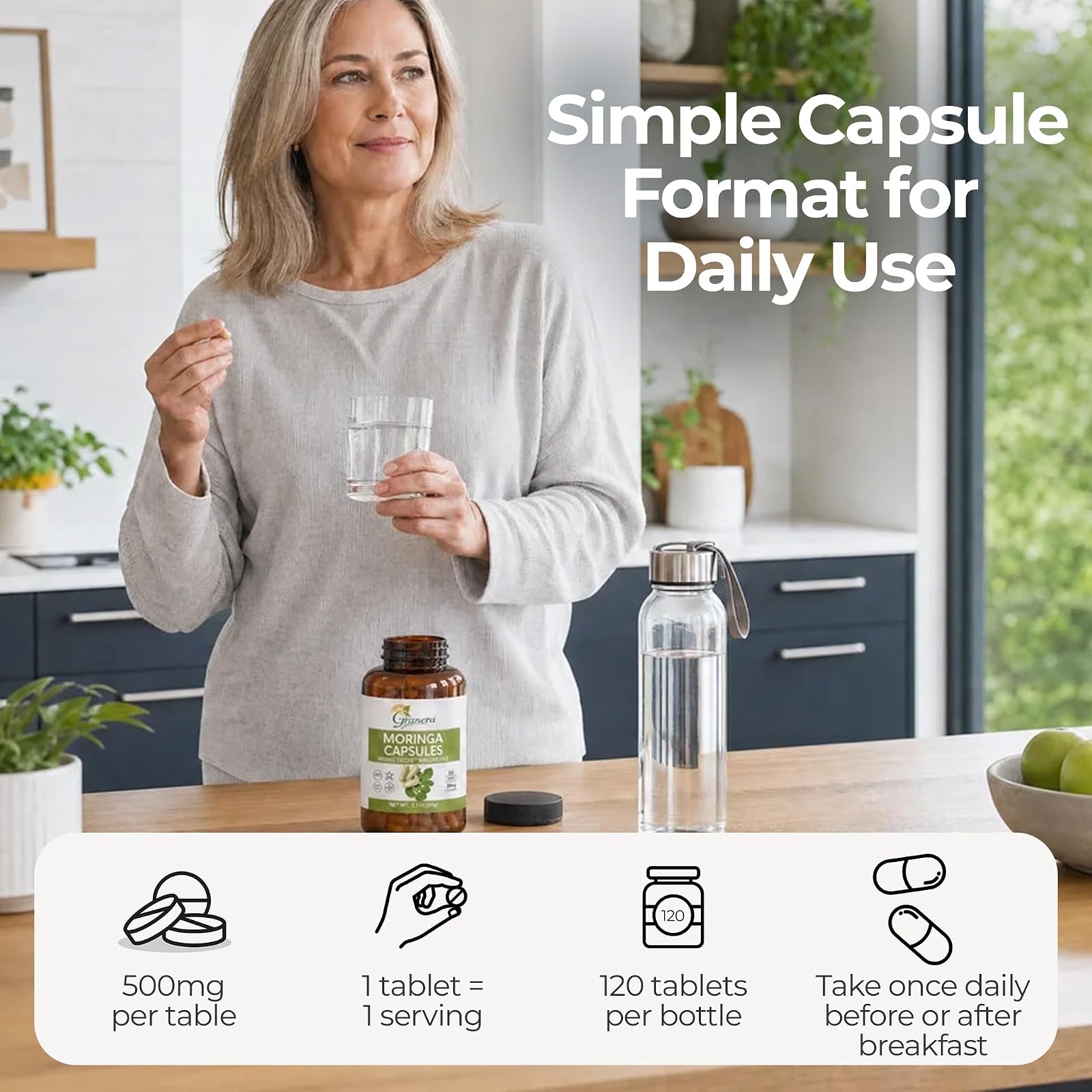 Grenera herbal capsules for vitality