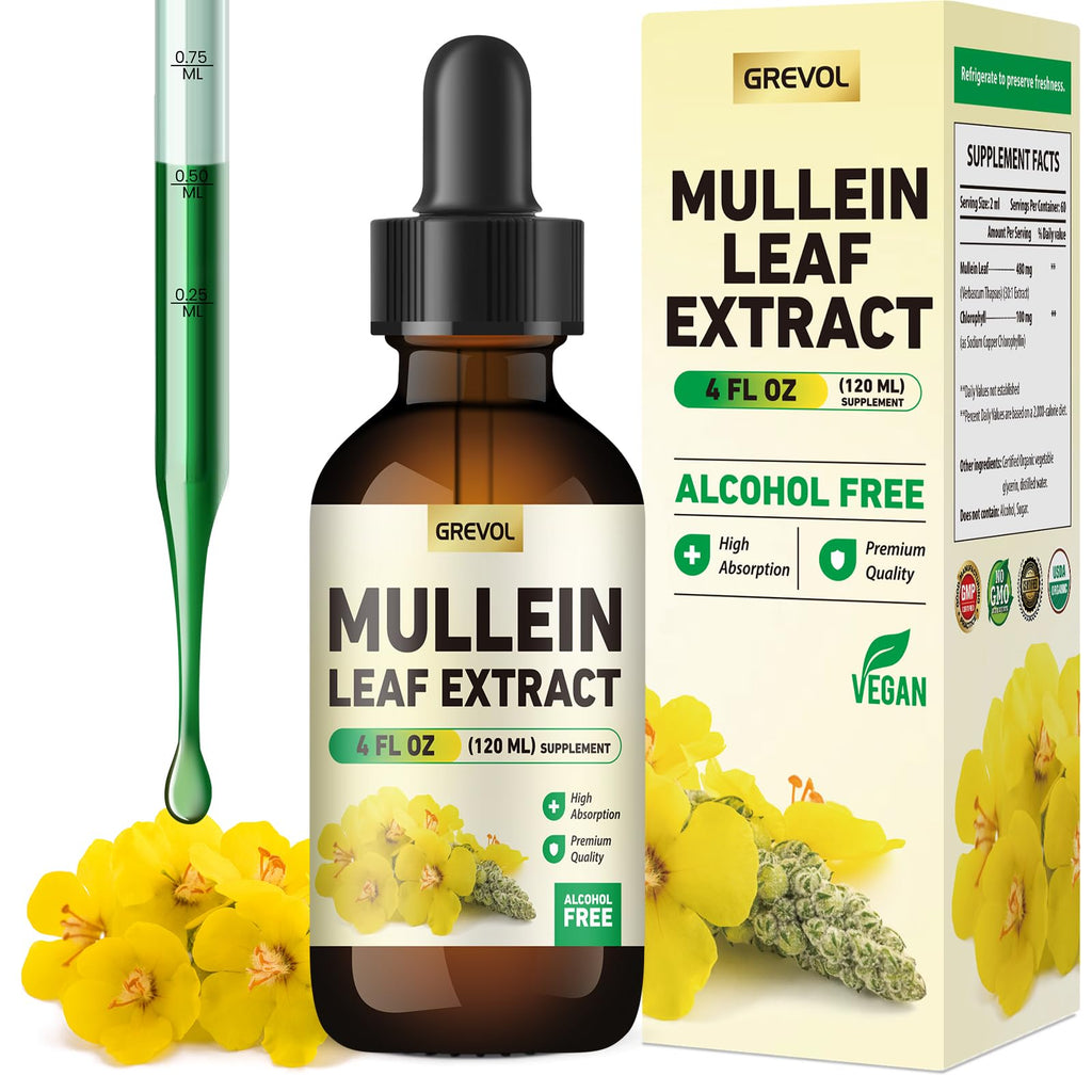 Grevol Mullein Drops for lung support