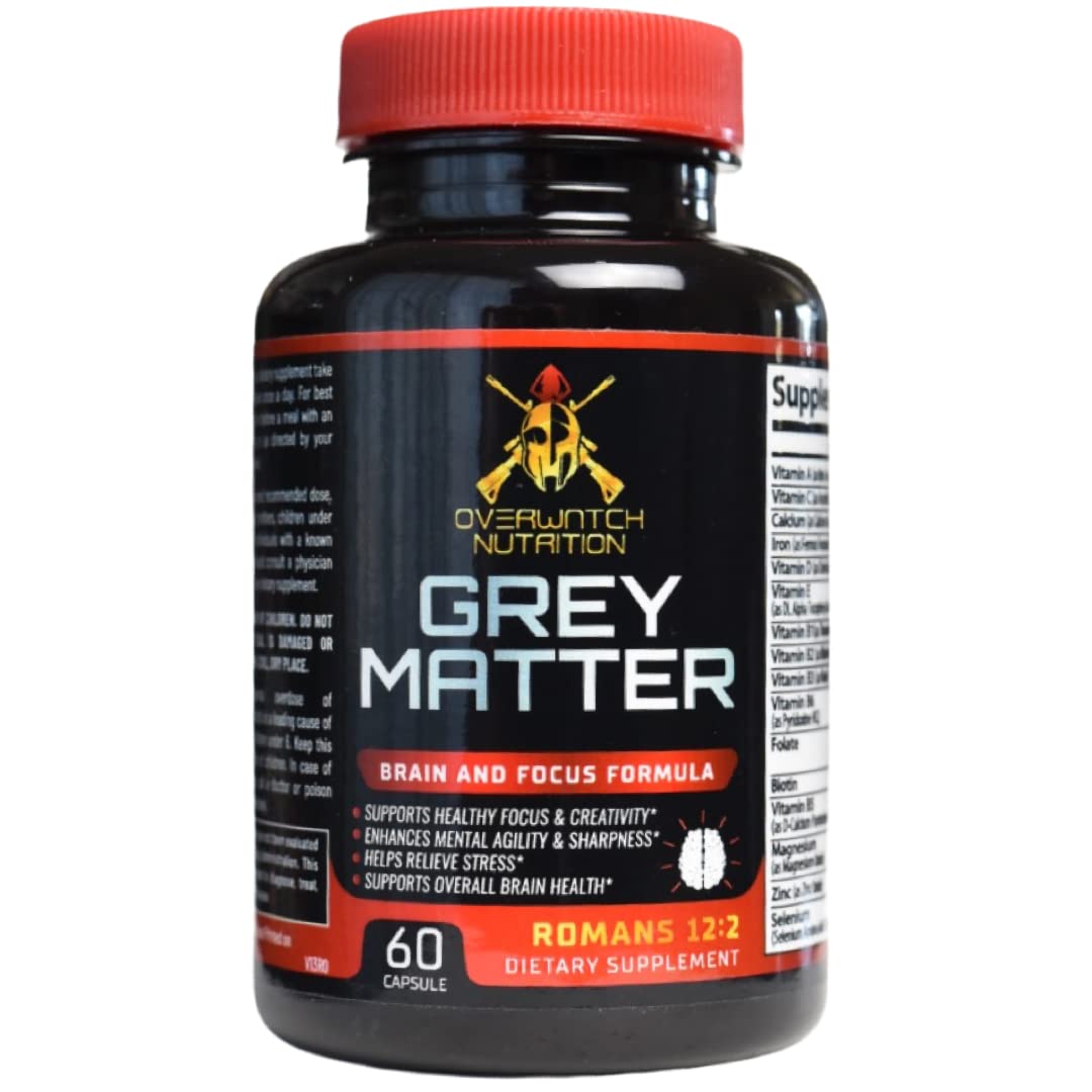 Grey Matter brain supplement for focus