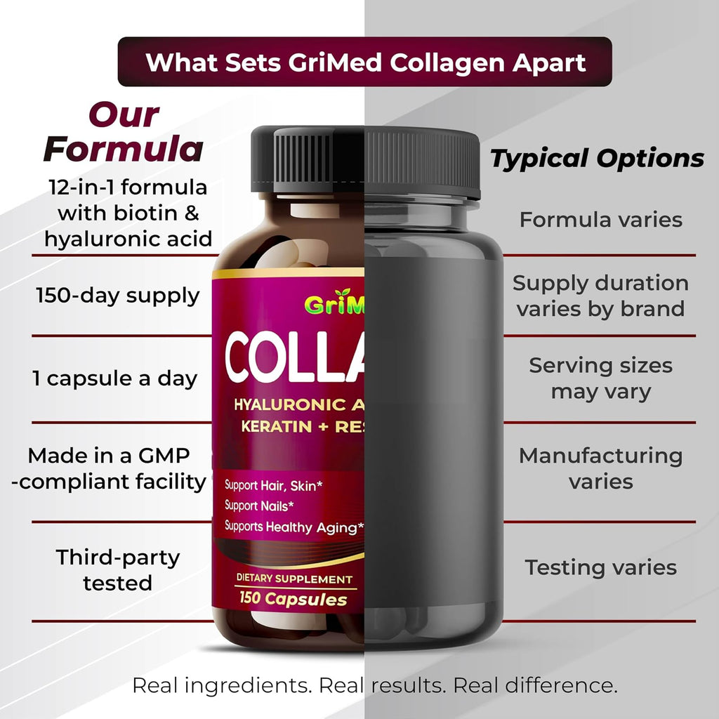 GriMed multi collagen powder benefits