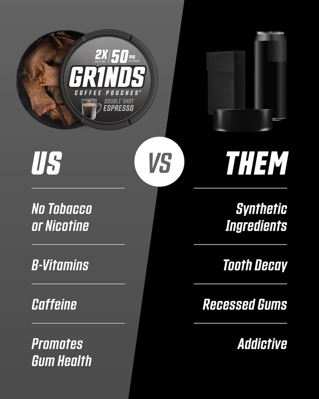 Grinds coffee pouches for on-the-go