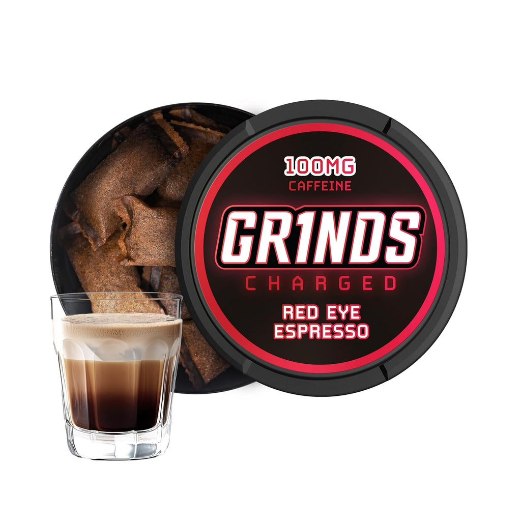 Grinds coffee pouches Red Eye espresso