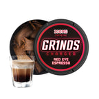 Grinds coffee pouches Red Eye espresso