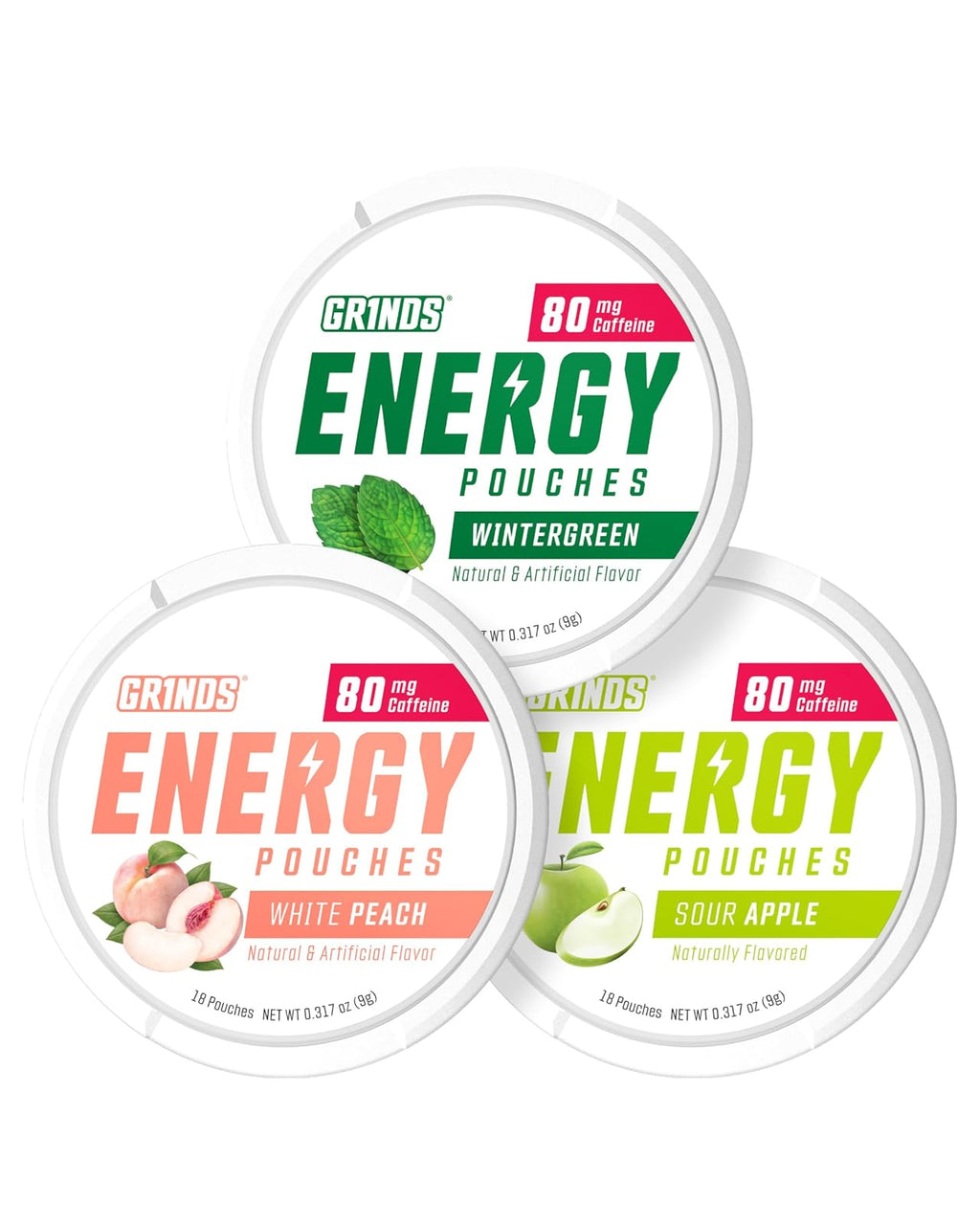 GRINDS energy pouches for endurance