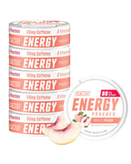GRINDS energy pouches white peach flavour
